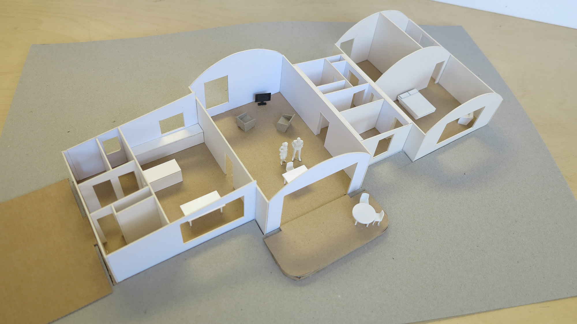 Model-making in the studio → HAT Projects