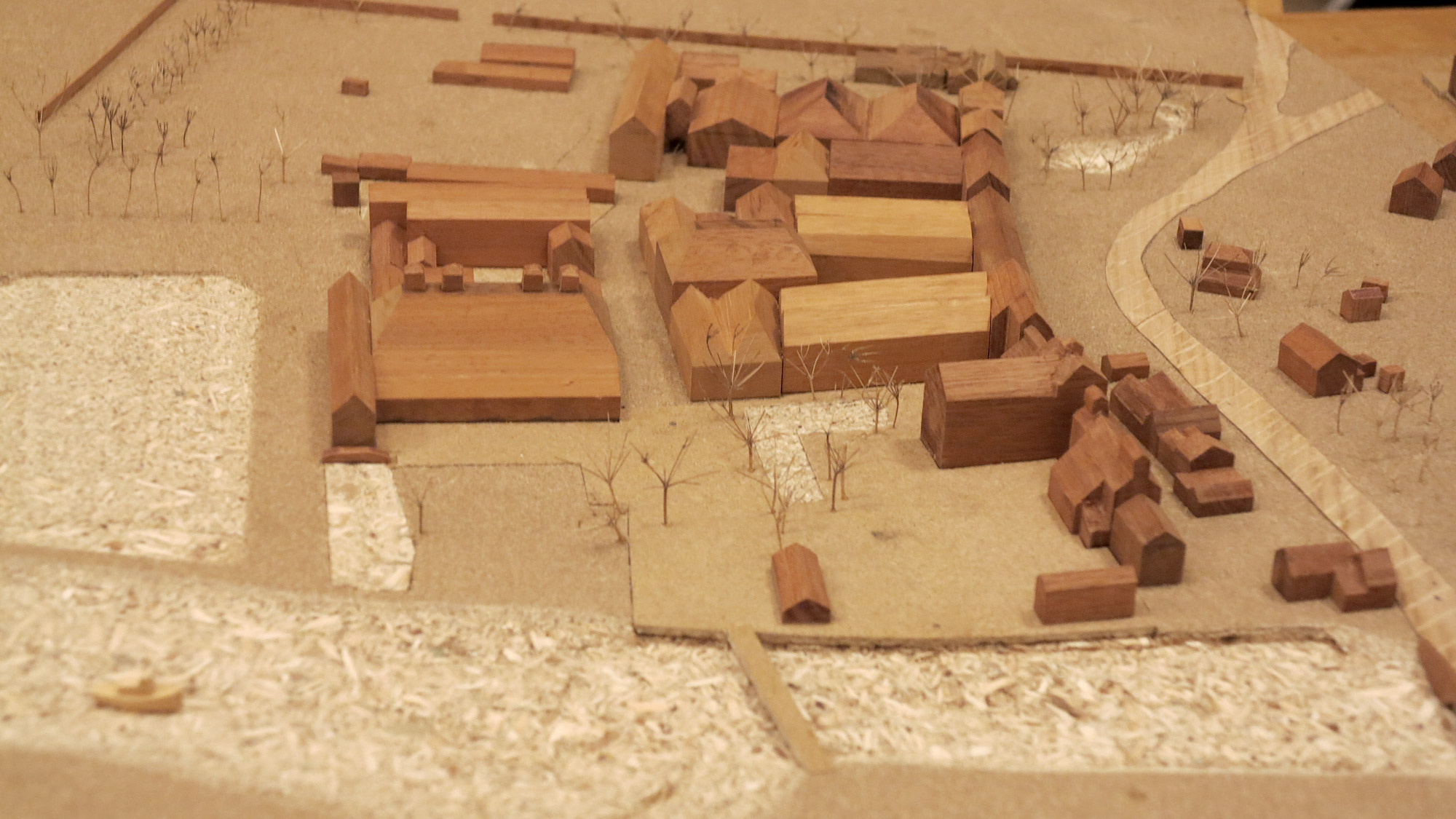 Model-making in the studio → HAT Projects