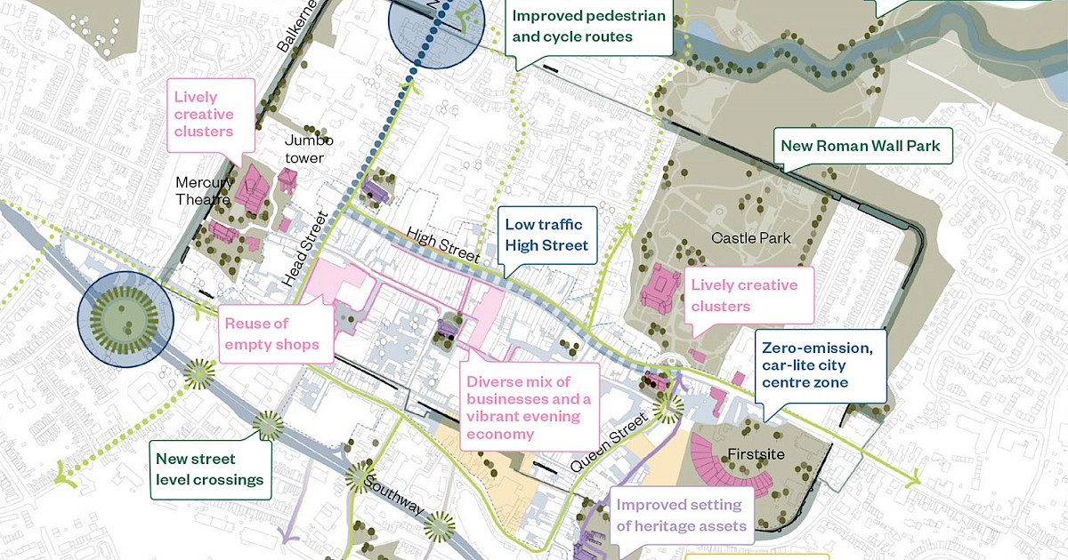 Colchester City Centre Masterplan adopted → HAT Projects